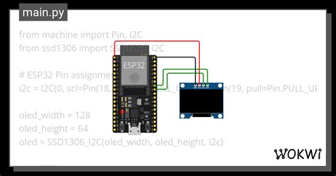 Ssd1306 Oledmsg Wokwi Esp32 Stm32 Arduino Simulator