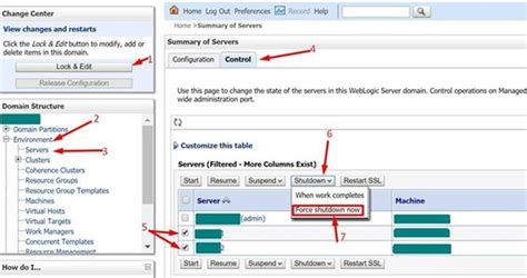 reset weblogic admin user password s square