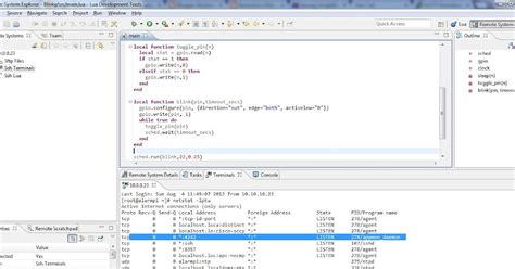 Autostart Lua Script On Raspi Archlinux Mihini At Power Up