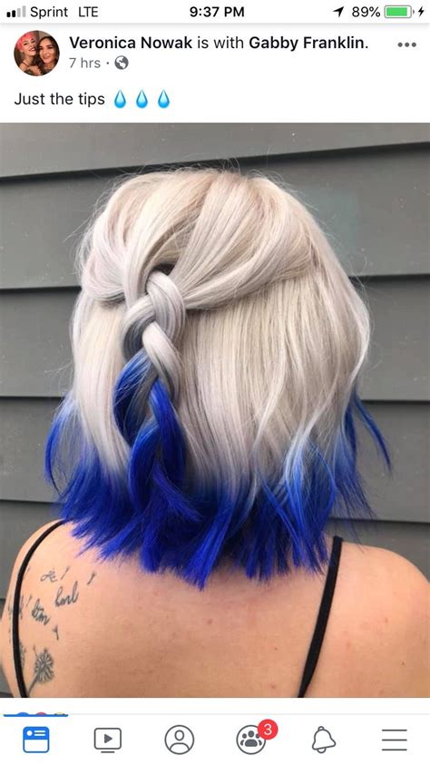 Pin By Ashley Medina On Haircolor Dip Dye Hair Platinum Blonde Hair