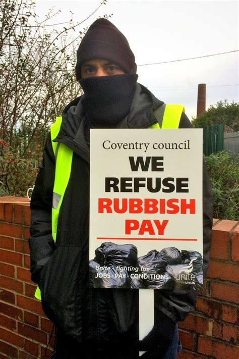 Coventry Bin Strike Drivers Refuse Rubbish Pay The Communist
