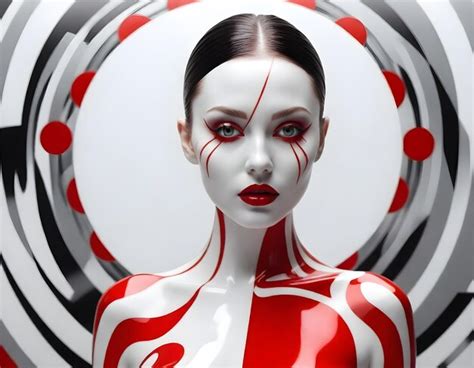 Premium Photo Fantasy Makeup