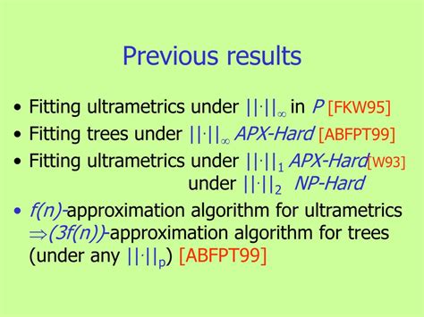 ppt fitting tree metrics hierarchical clustering and phylogeny