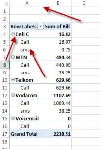 Pivot Table Row Labels In Separate Columns AuditExcel Co Za