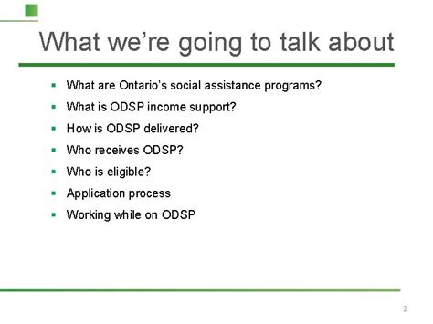 All About The Ontario Disability Support Program Odsp
