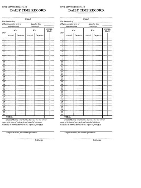 Dtr Form Pdf