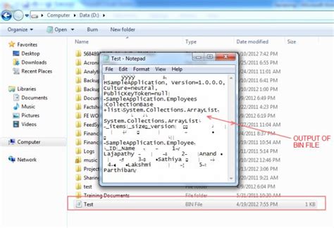Generic Way Of Serializing And Deserializing The Object As Binary Data Using Binary Formatter