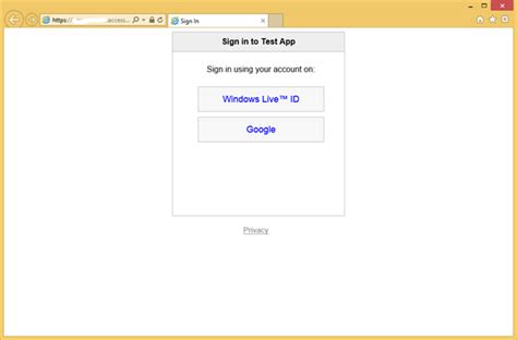 Using Windows Azure Access Control Service Acs In Mvc 5 Application