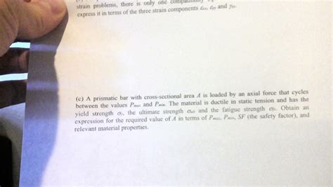 Solved Strain Problems There Is Only One Express It In