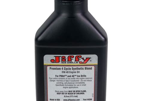 Jiffy 4 Cycle Synthetic Engine Oil