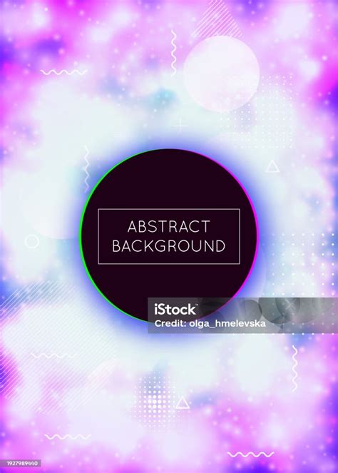 현대적인 디자인 기술 진주빛 템플릿입니다 사이언스 도트 힙스터 플루이드 미니멀리스트 프레젠테이션 매직 포스터 보라색 공간 배경입니다 생동감 넘치는 플라이어 블루 모던 디자인