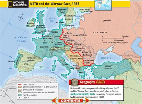 Lesson 3 Nato And Warsaw Pact Mr Armstrongs Classes