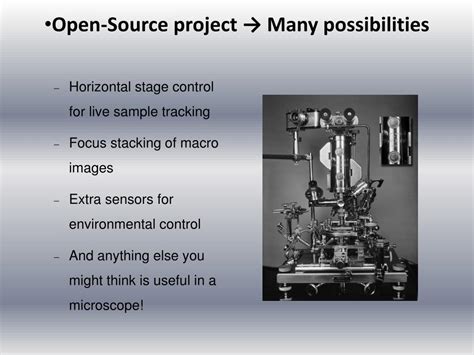 Ppt Raspberry Pi Controlled Microscope Powerpoint Presentation Free