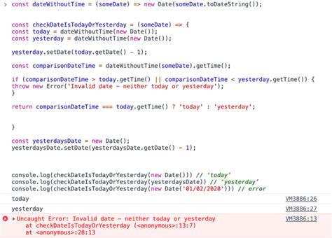 How To Get Yesterdays Date In Javascript Atomized Objects