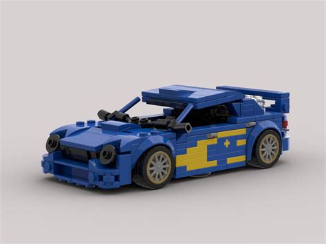 Lego Moc Subaru Impreza Wrc 2nd Generation By Stigmocs Rebrickable Build With Lego