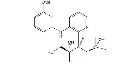 Chemical Structure Of Alkaloid 1 Isolated From G Thalictroides
