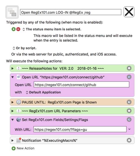 Open Login Set Flags Macro Library Keyboard Maestro Discourse