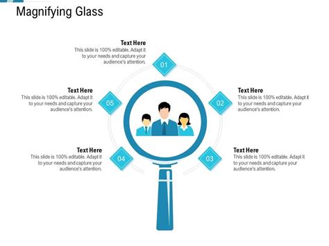 System Integration Model Magnifying Glass Ppt Styles Brochure