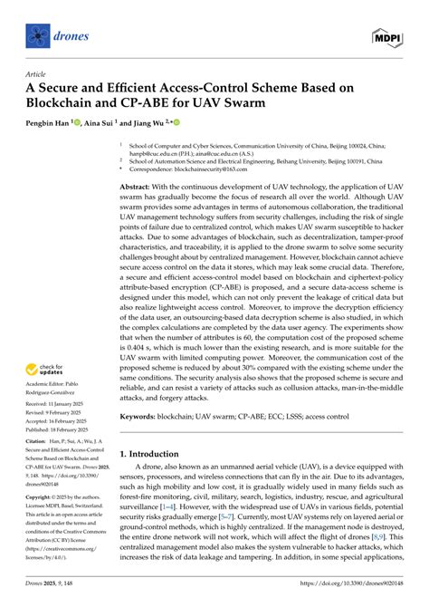 Pdf A Secure And Efficient Access Control Scheme Based On Blockchain