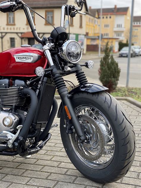 Details Zum Custom Bike Triumph Bonneville Speedmaster Des Händlers