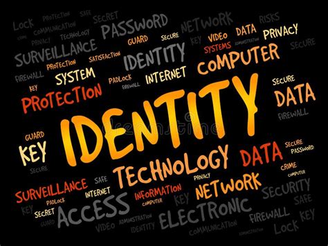 Identity Word Cloud Stock Illustration Illustration Of Protection