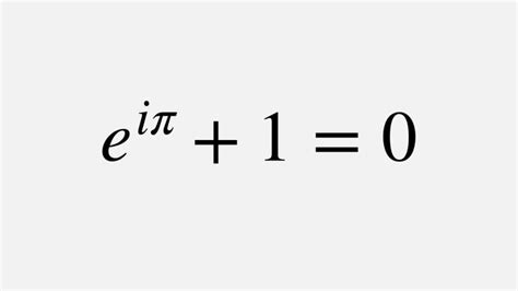 Eulers Identity Displays A Profound Connection Between Fundamental Numbers π E The Base Of