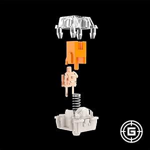 Amazon Com Razer Mechanical Switches Replacement Pack For Gaming Keyboard Gen Orange Tactile