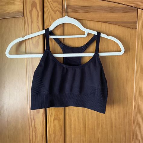 Black Primark Sports Bra Depop