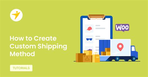 How To Create A Custom Shipping Method In Woocommerce Yaycommerce