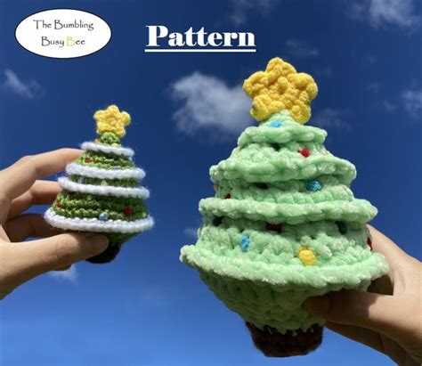 Christmas Tree Crochet Pattern Digital Pdf Instant Download Etsy