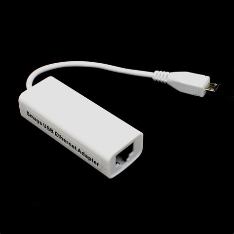 1199 Micro Usb To Ethernet Adapter Raspberry Pi Zero Compatible