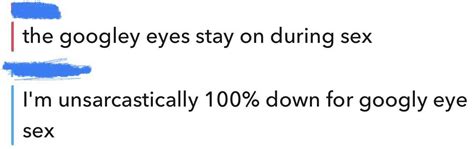 Googly Eye Sex R Brandnewsentence