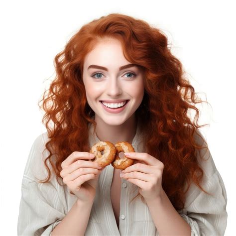 Eating Redhead Smiling Adult Free Photo Rawpixel