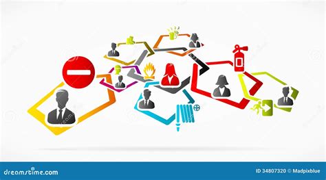 Safety Stock Vector Illustration Of Icon Line Helmet 34807320