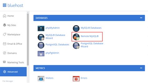 Managing Databases With Applications Bluehost Support
