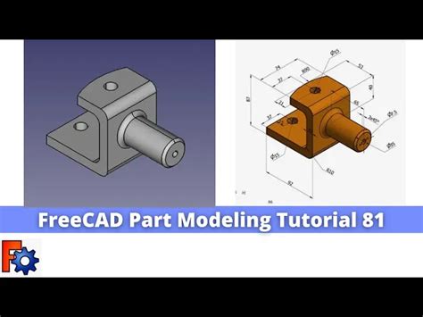 Freecad Part Modeling Tutorial 81 Freecad Open Video