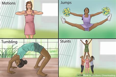 5 Ways To Do Basic Cheerleading Wikihow