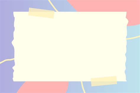 Paper Note With Abstract Doodle And Gradient Frame Background 11404047 Vector Art At Vecteezy