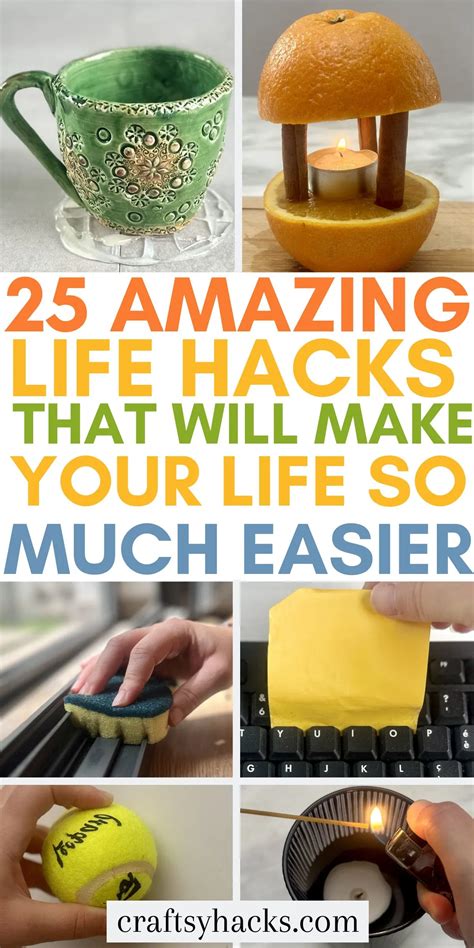 25 Simple Life Hacks Youll Need Craftsy Hacks