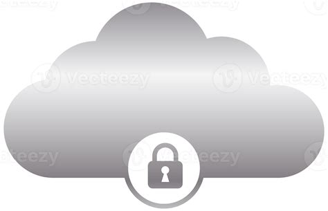 Cloud Storage Security Icon 53016779 Png