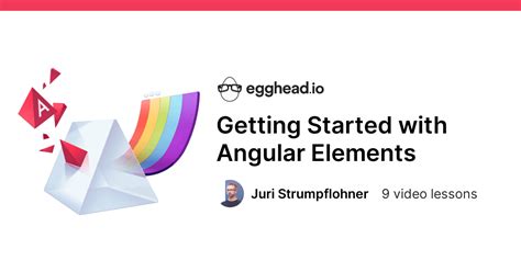 Online Course Getting Started With Angular Elements From