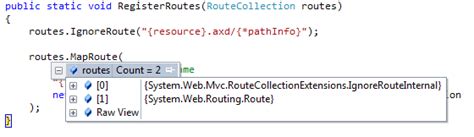 C Aspnet Mvc Special Route Ignoreroute Stack Overflow