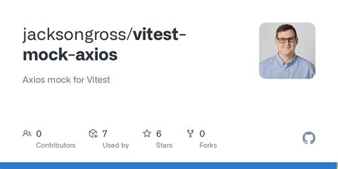 Github Jacksongrossvitest Mock Axios Axios Mock For Vitest