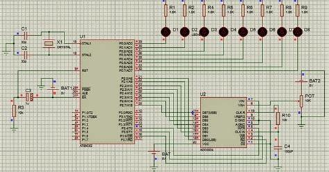 Interfacing Analog To Digital Converter With 8051 Microcontroller