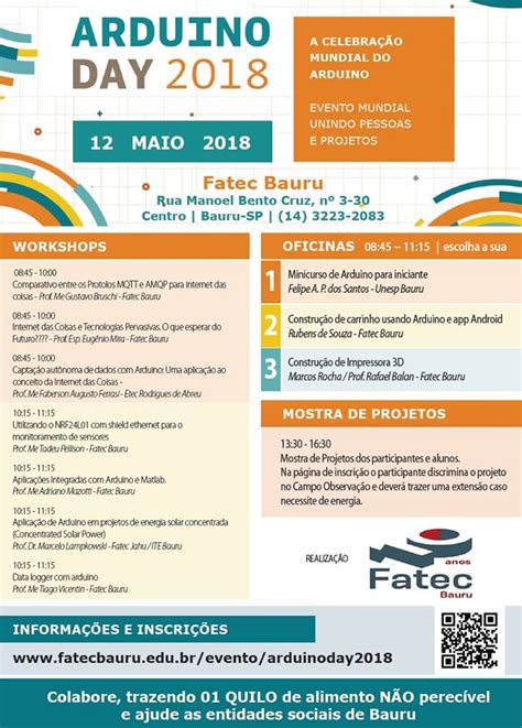 Arduino Day 2018 Programação Arduino E Esp32 Bauru