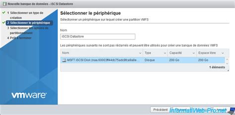 Create An Iscsi Datastore On Vmware Esxi 67 Vmware Tutorials