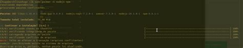 Falha Ao Instalar O Node Js No Arch Linux Javascript Tipos