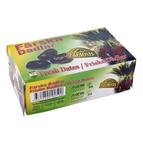 Färska Dadlar Allt Om Produkten Food Fighters
