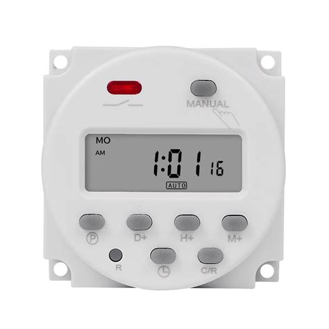 Ac 220v 250v 16a Lcd Digital Programmable Control Power Timer Switch Time Relay Control Systems