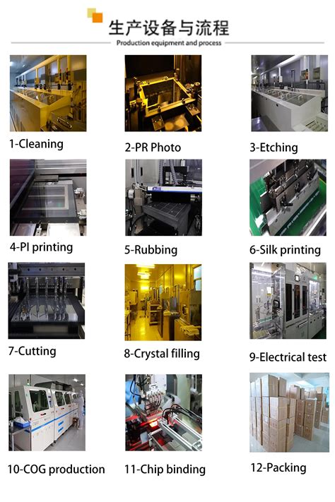 Custom Made Lcd Screens Segment LCD Display Metal Pin Connection Monochrome Lcd Display